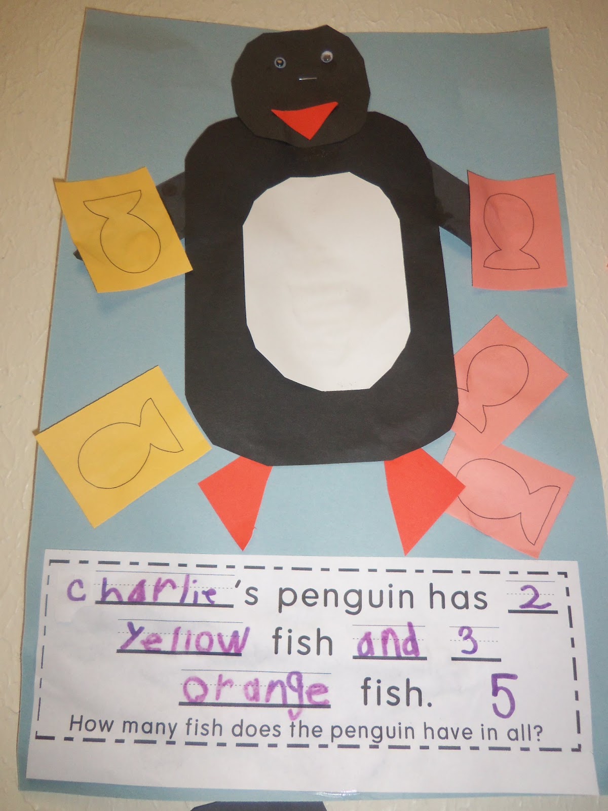 Mrs. Wood's Kindergarten Class: Penguin Additon
