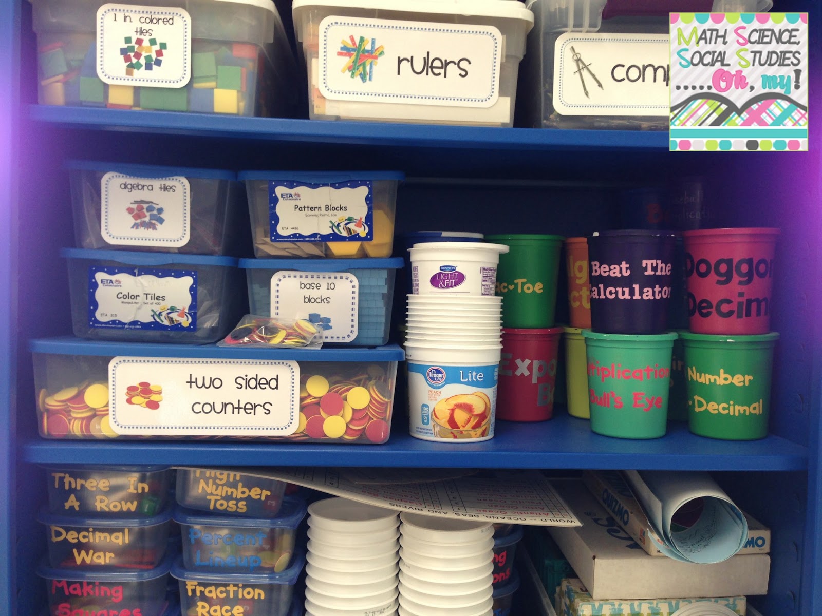 How I Organize My Math Materials | Technically Speaking with Amy