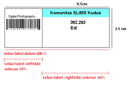 Mengubah Ukuran LayOut Label Plus Barcode Pada PLugin SLiMS 5 , 7 ...