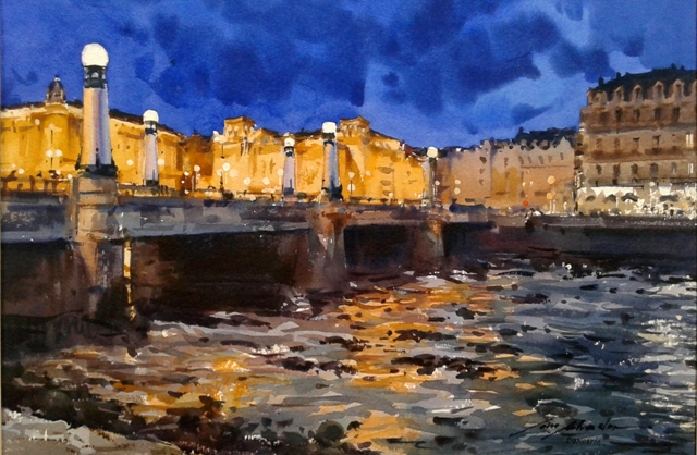 SAN SALVADOR : Acuarela nº 285