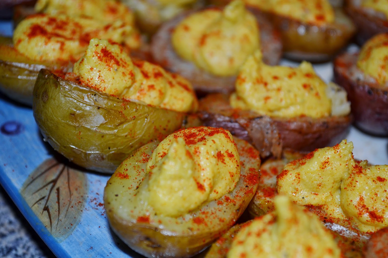 The Woodchuck Vegan: Deviled Potatoes