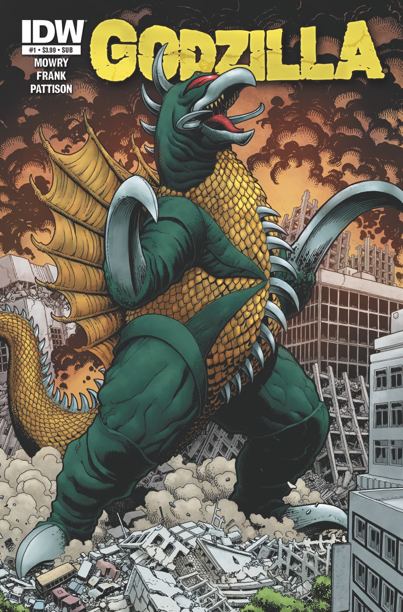 Godzilla Island: Comic Book Review: Godzilla Rulers of Earth #1