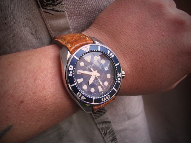 20mm Sea-Snake strap for Seiko Sumo!!!