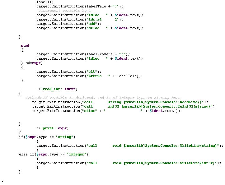 Vladimirs Blog Create A Language Compiler For The Net Framework Using Antlr