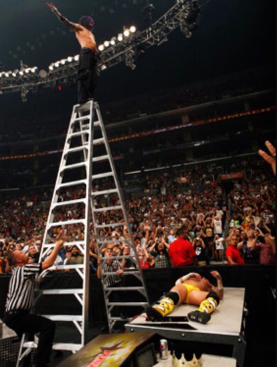 Jeff Hardy Swanton Bomb 30 Feet Randy Orton