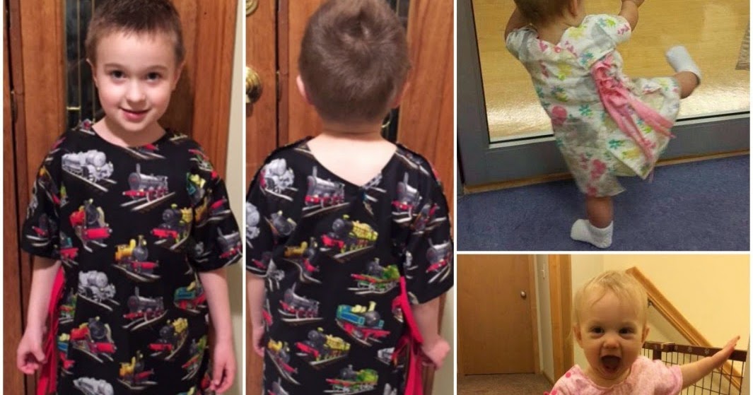 Create Kids Couture: Free Pattern: Child's Hospital Gown