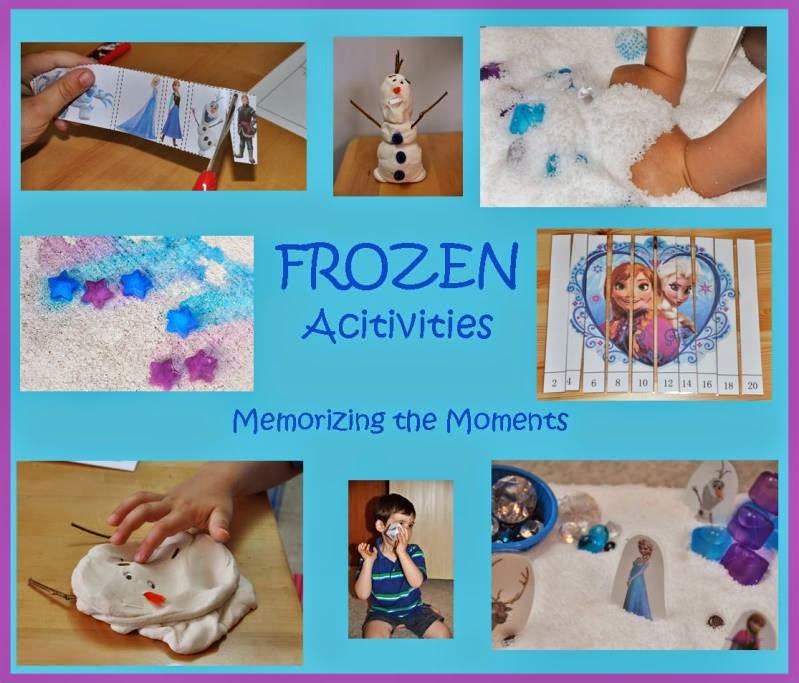 Memorizing the Moments: Frozen Theme Week