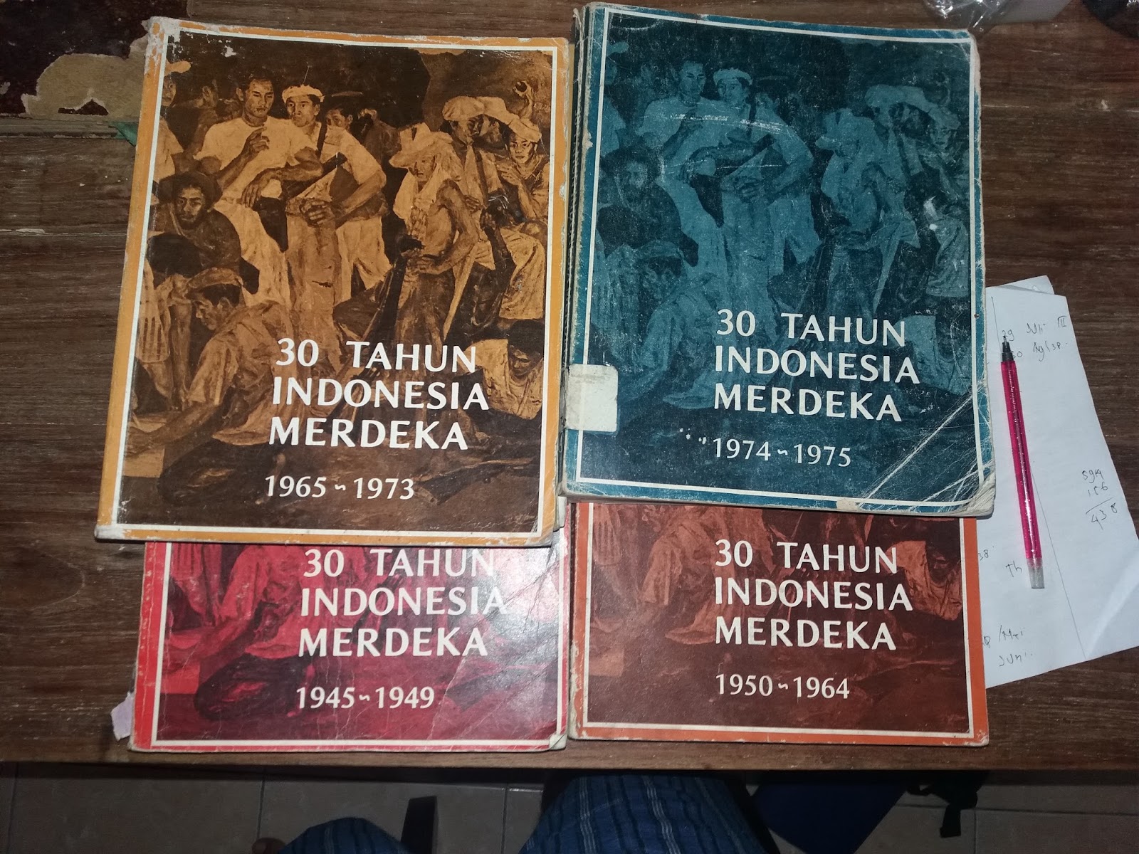 barang-antik: buku 30 tahun indonesia merdeka