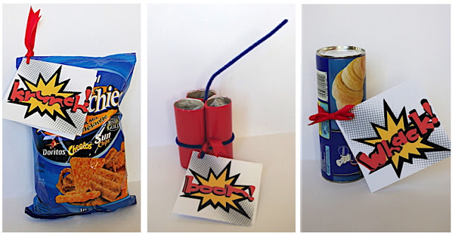 Creative "Try"als: Super Hero Action Pack - DIY Father's Day Gift