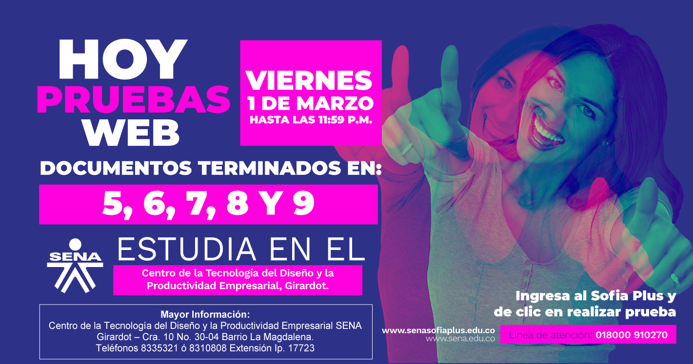 Centro de la Tecnología del Diseño y la Productividad Empresarial - SENA Girardot: ¡Realiza la ...