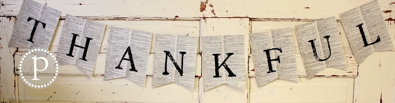Pebbles In My Pocket Blog: New Dictionary Print Banners