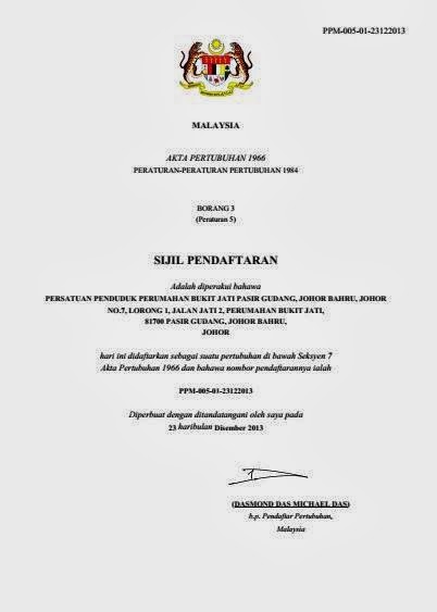 Bukit Jati's Cyberhome: MAKLUMAT AM