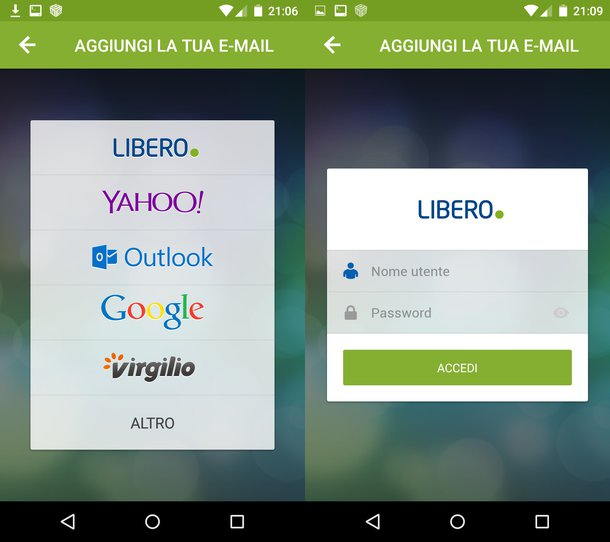 Come usare Libero Mobile Mail su cellulare Android e IPhone ~ SegretiPC