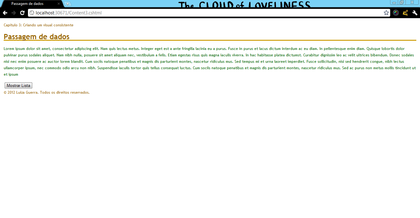 Tutorial Programação Web Aspnet Com Razor Syntax Parte 6 Capítulo