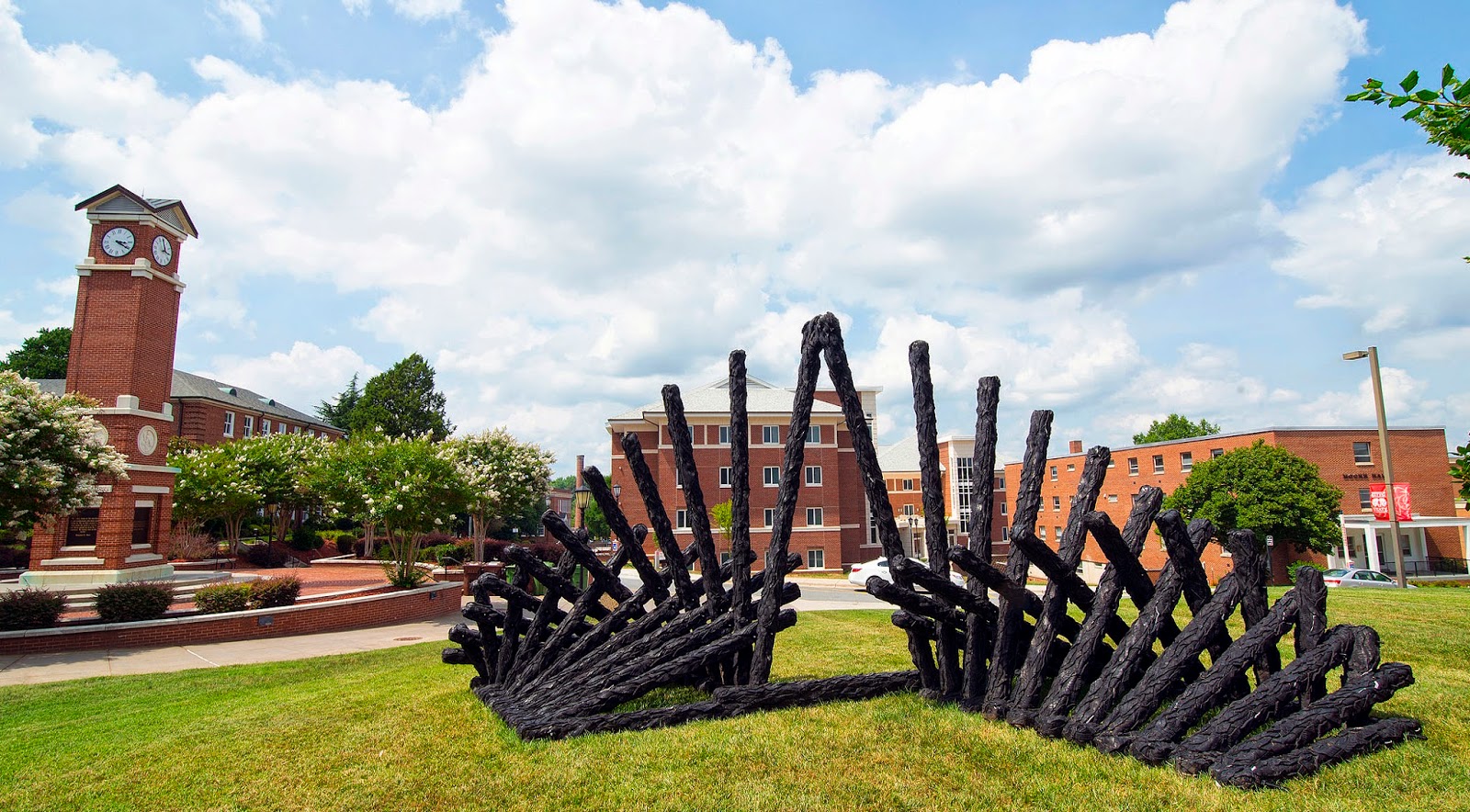 The YES! Weekly Blog: New Sculpture Added to the WSSU Campus
