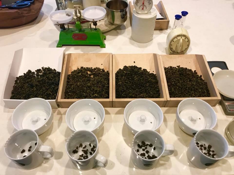 First Cupping in 2018 @ JT & Tea Cupping Studio