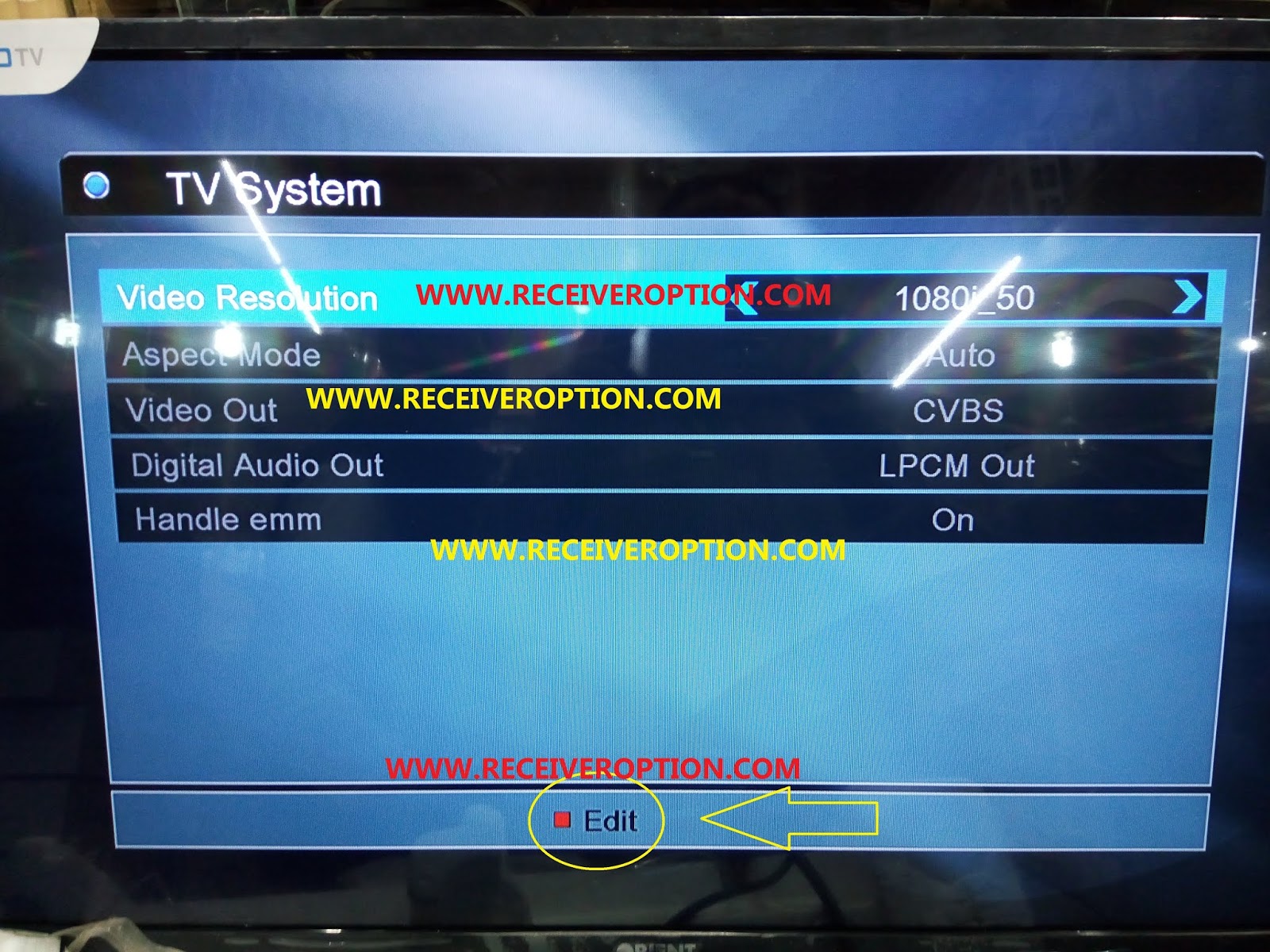 STAR TRACK W-SMART PLUS HD RECEIVER BISS KEY OPTION - How To Enter Biss ...