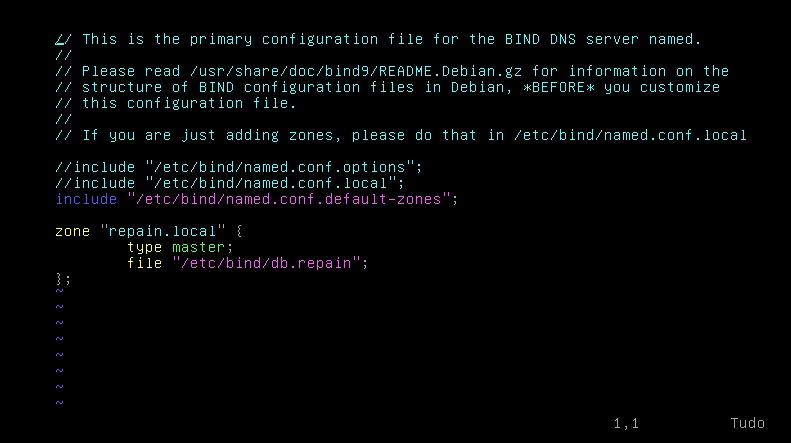 REPAIN - Redes para Iniciantes: Tutorial BIND9 - Debian 6