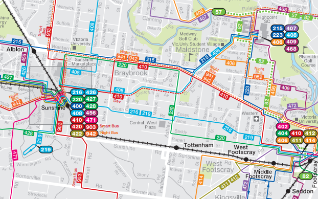 Melbourne on Transit: Should we prune?