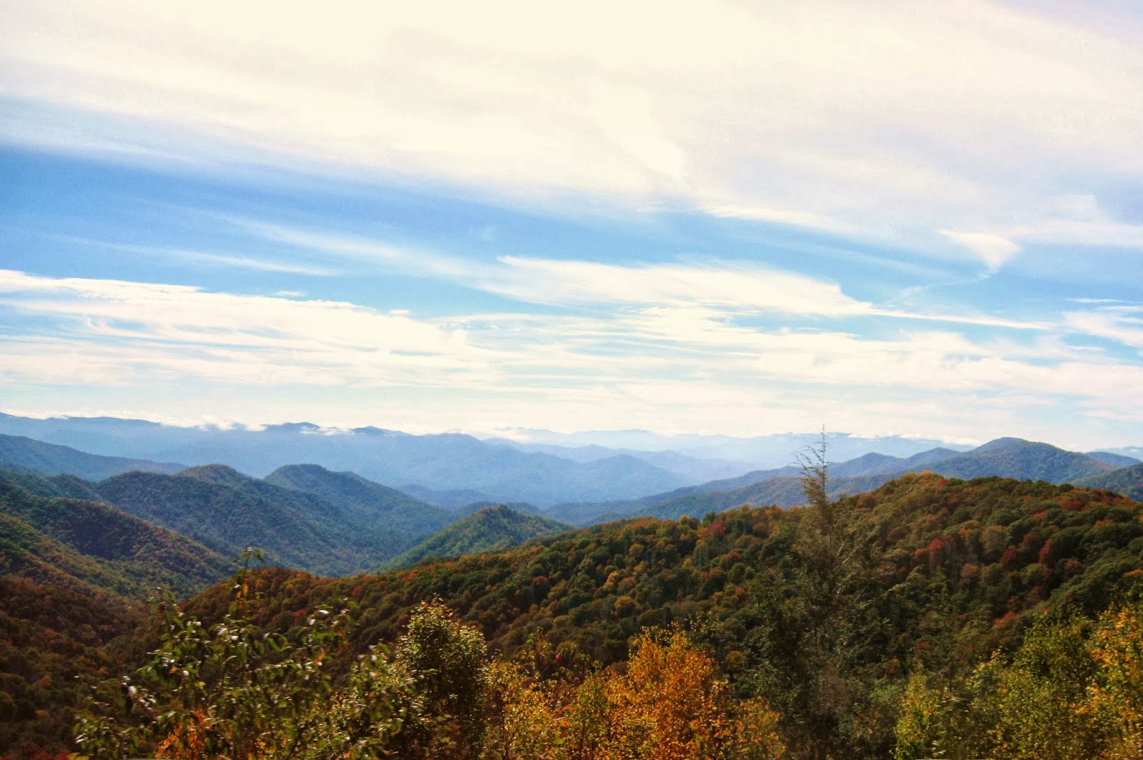 Malachi Farkley: October 18, 2013. Great Smokey Mountain National Park ...