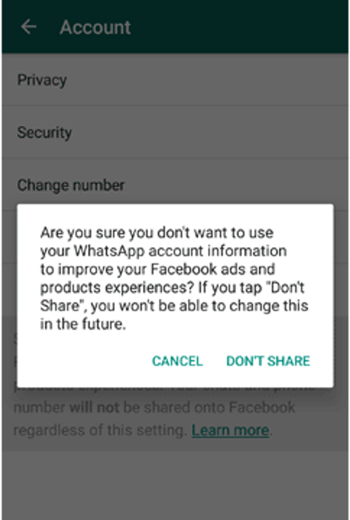 WhatsApp用户注意啦！千万别直接按Agree !! 否则资料将被授权分享给第三方 - Leesharing