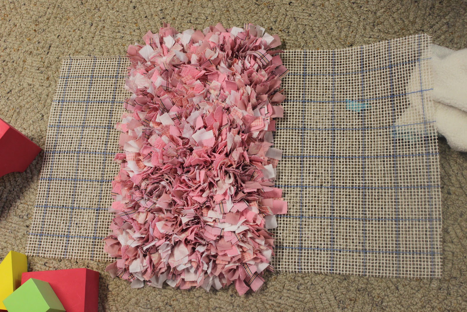 Naptime Get-downs: Rag rug