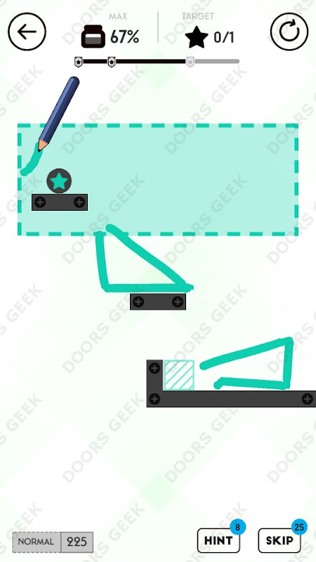 Draw Here Level 225 ~ Doors Geek