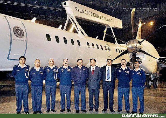 WORLD DEFENCE: Saab 2000 AWACS of Pakisstan air Force