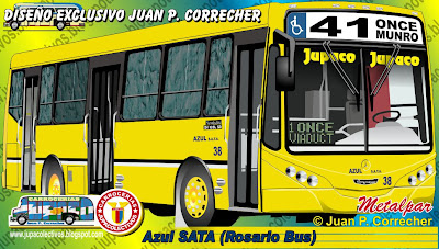 Recorrido de la Linea 41 del Gran Buenos Aires