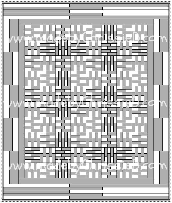 Chris Dodsley @mbCD: Scrappy Rectangle Block [Technique]