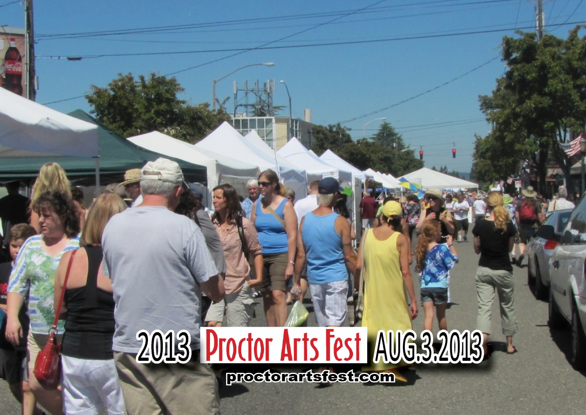 Good Life Northwest: AUG. 3 - PROCTOR ARTS FEST IN TACOMA