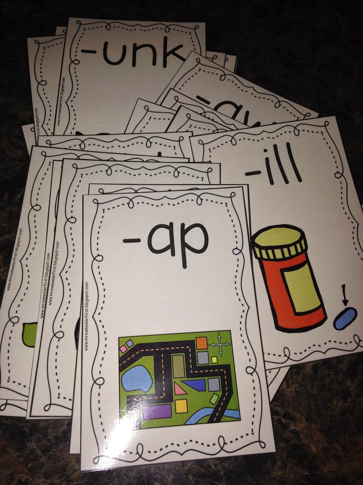 Mrs. Wheeler's First Grade Tidbits: Teaching Word Families