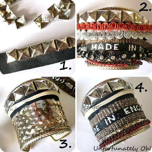 Unfortunately Oh!: Decorated Cuff