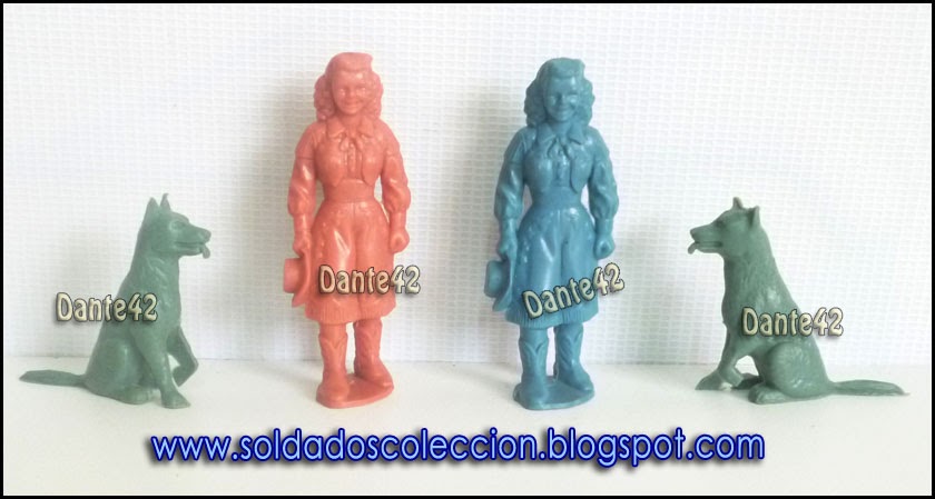 Soldados de Coleccion: DALE EVANS BULLET DOG SERIE TV. ROY ROGERS