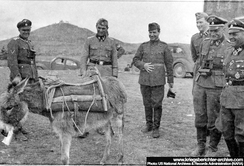NAZI JERMAN: Foto Josef "Sepp" Dietrich, Kepala Pasukan Pengawal ...