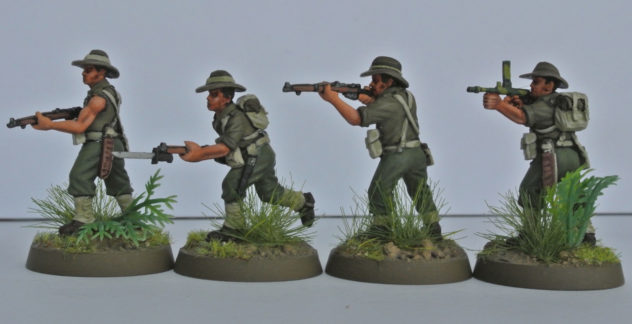 Flying Gorilla: Eureka Miniatures 28mm WW2 Australian Infantry