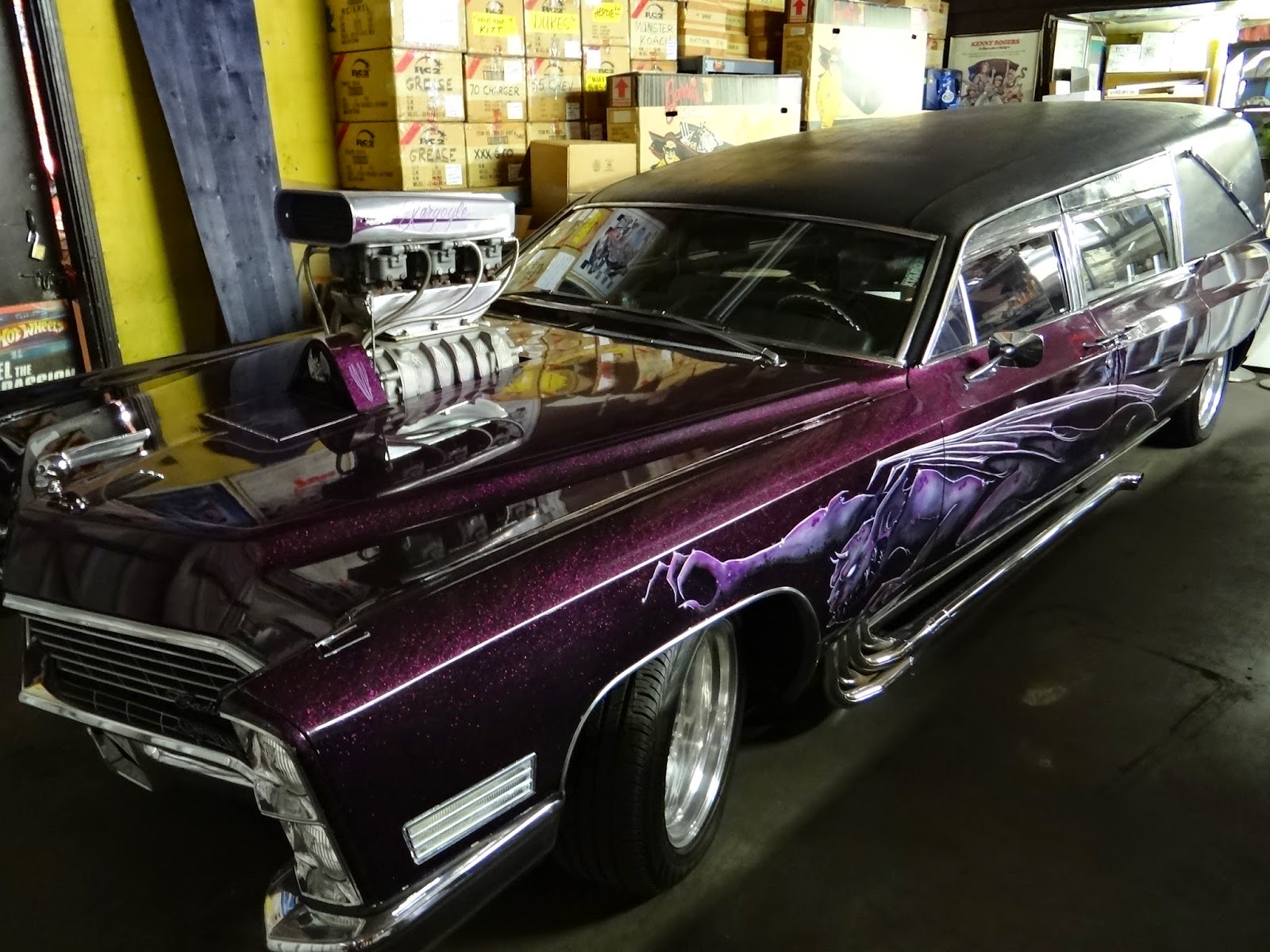 Kustom Kingdom: Visite au Barris Shop - Aout 2013
