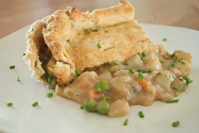 Justin: The Vegetarian: Vegetable Pot Pie