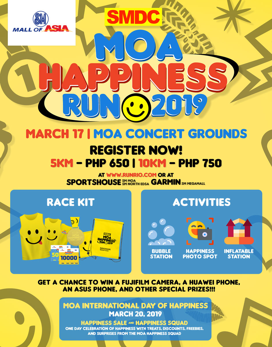 MOA Spearheads the Happiest Run Ever!