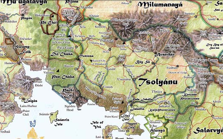 Anniceris: [Tékumel] Calendrier tsolyáni