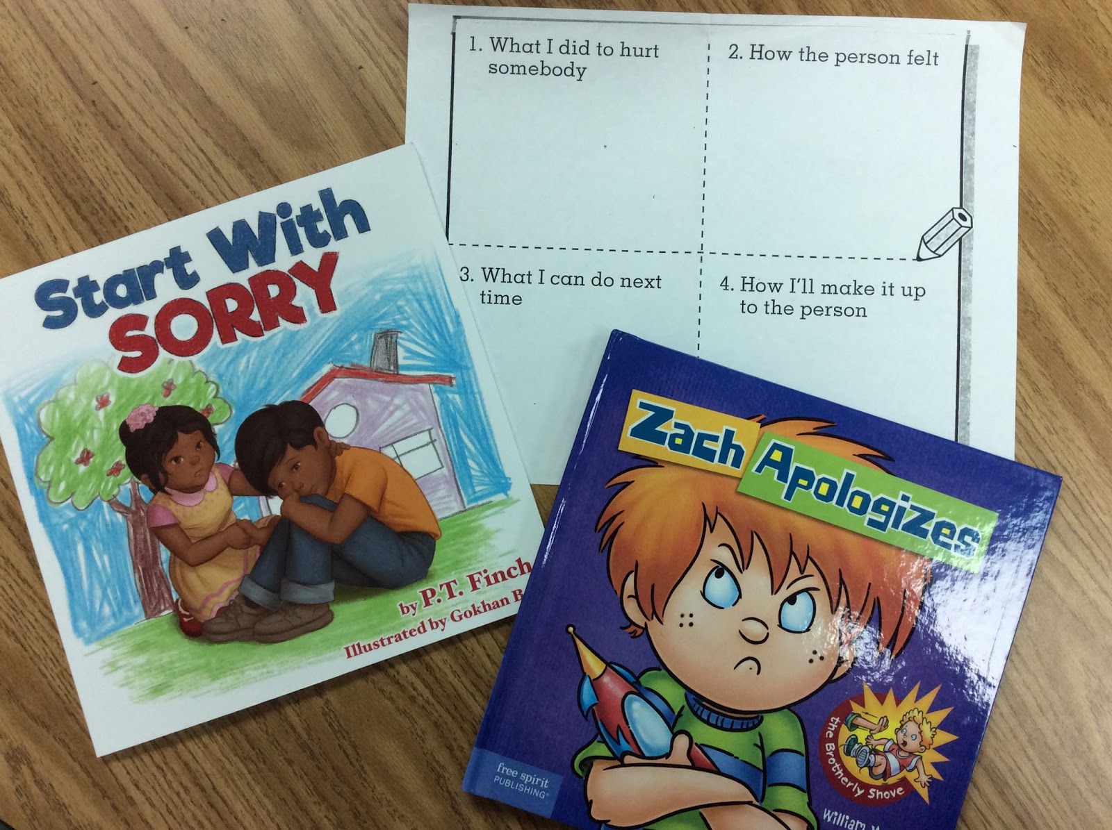 Elementary Counseling Blog: Teaching Children to Apologize