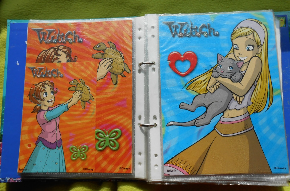 Karteczki do segregatora: Karteczki z WITCH