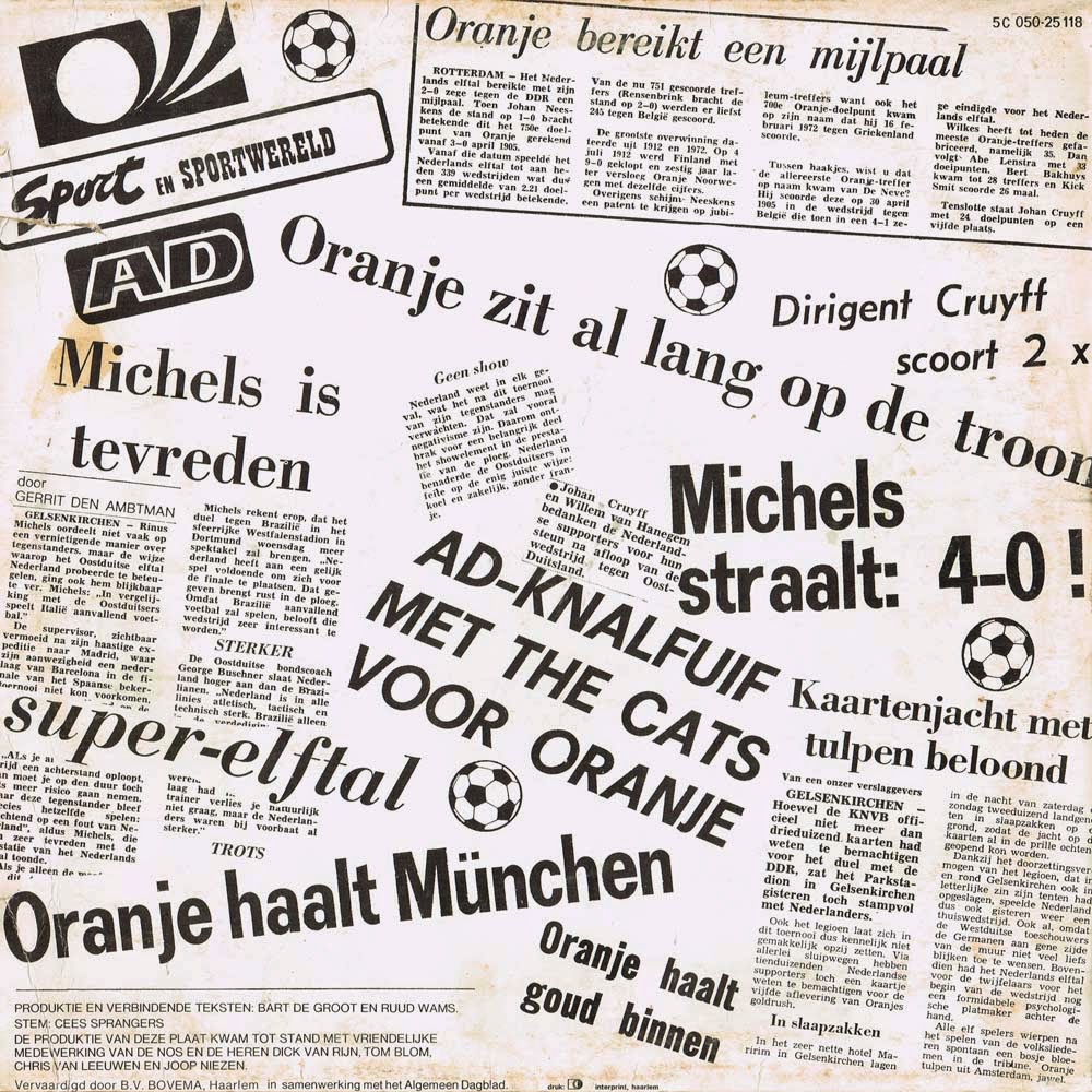 HET verzameloord: WK HISTORIE: LP WK '74