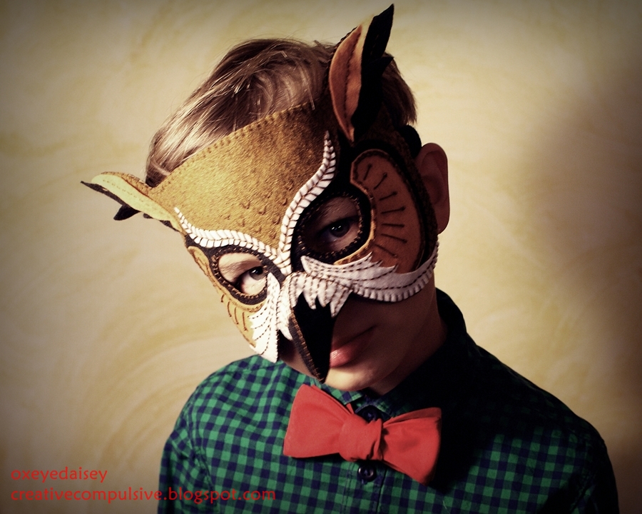 Creative Compulsive: Owl Mask
