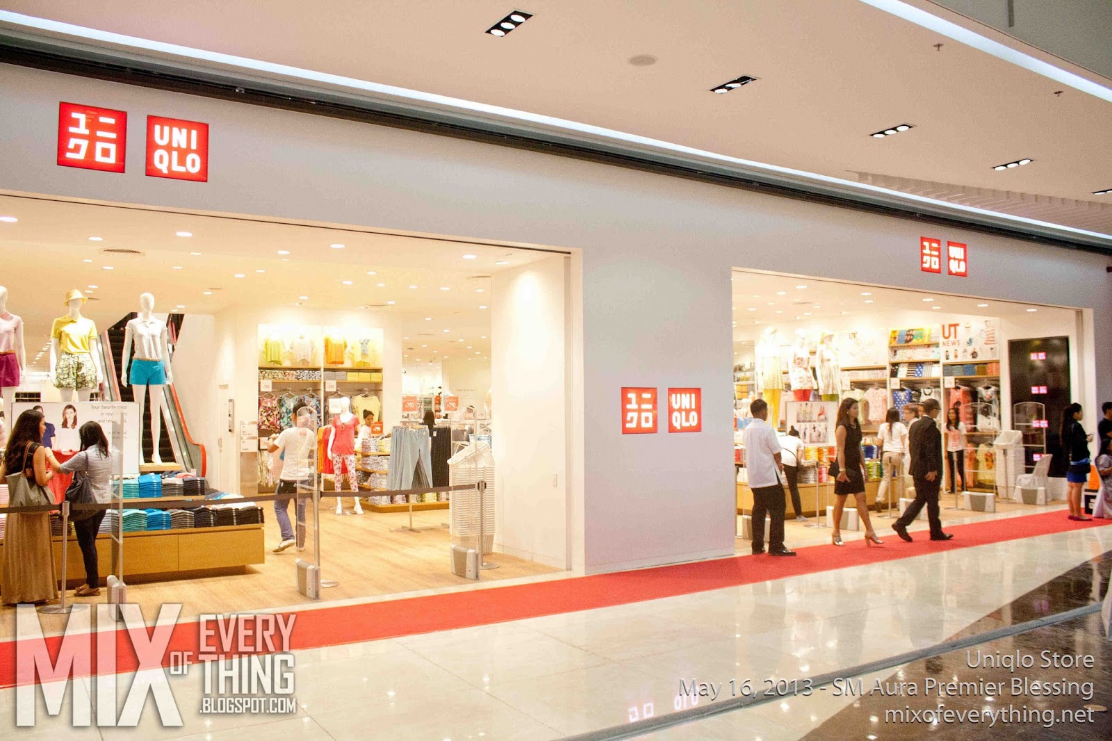 Uniqlo opens thier 3rd store at SM Aura Premier - Blog for Tech & Lifestyle