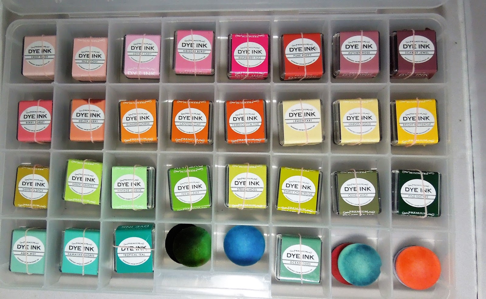 Mission Organization: Ink Cube Storage ~ Shelly's Art