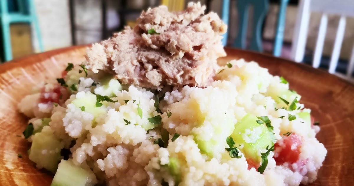 Салата с риба тон и кус-кус - Mish-Mash