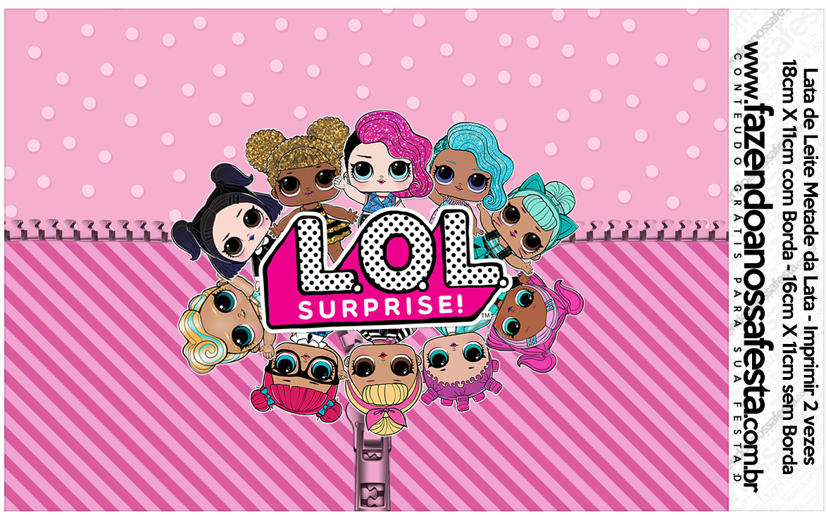LOL Surprise: Free Printable Candy Bar Labels. - Oh My Fiesta! in english