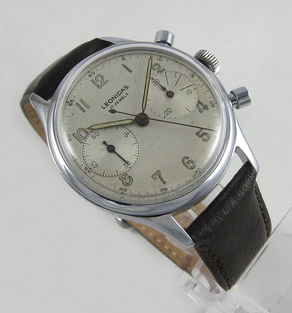 chronoaddict: LEONIDAS Landeron 148 Military Chrono