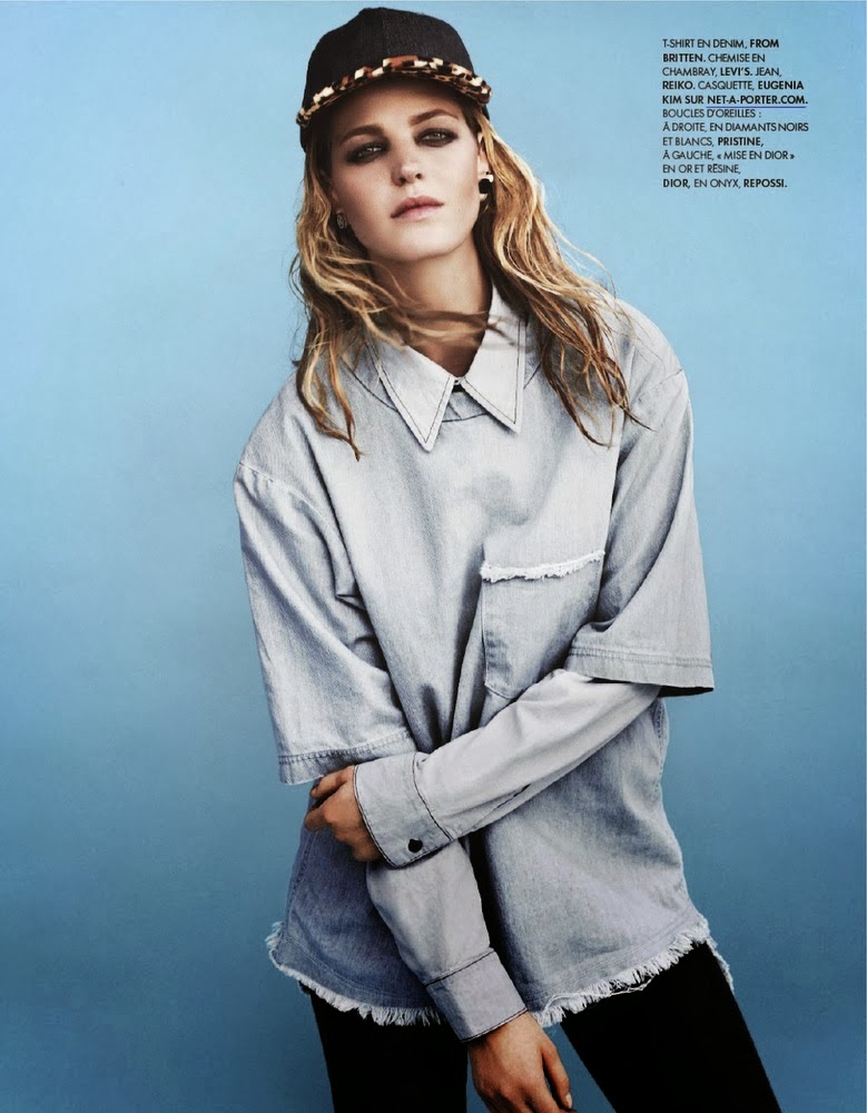 Erin Heatherton - Elle france Magazine October 2013 - Magazine ...